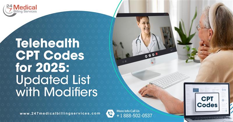 Telehealth CPT Codes for 2025: Updated List with Modifiers
